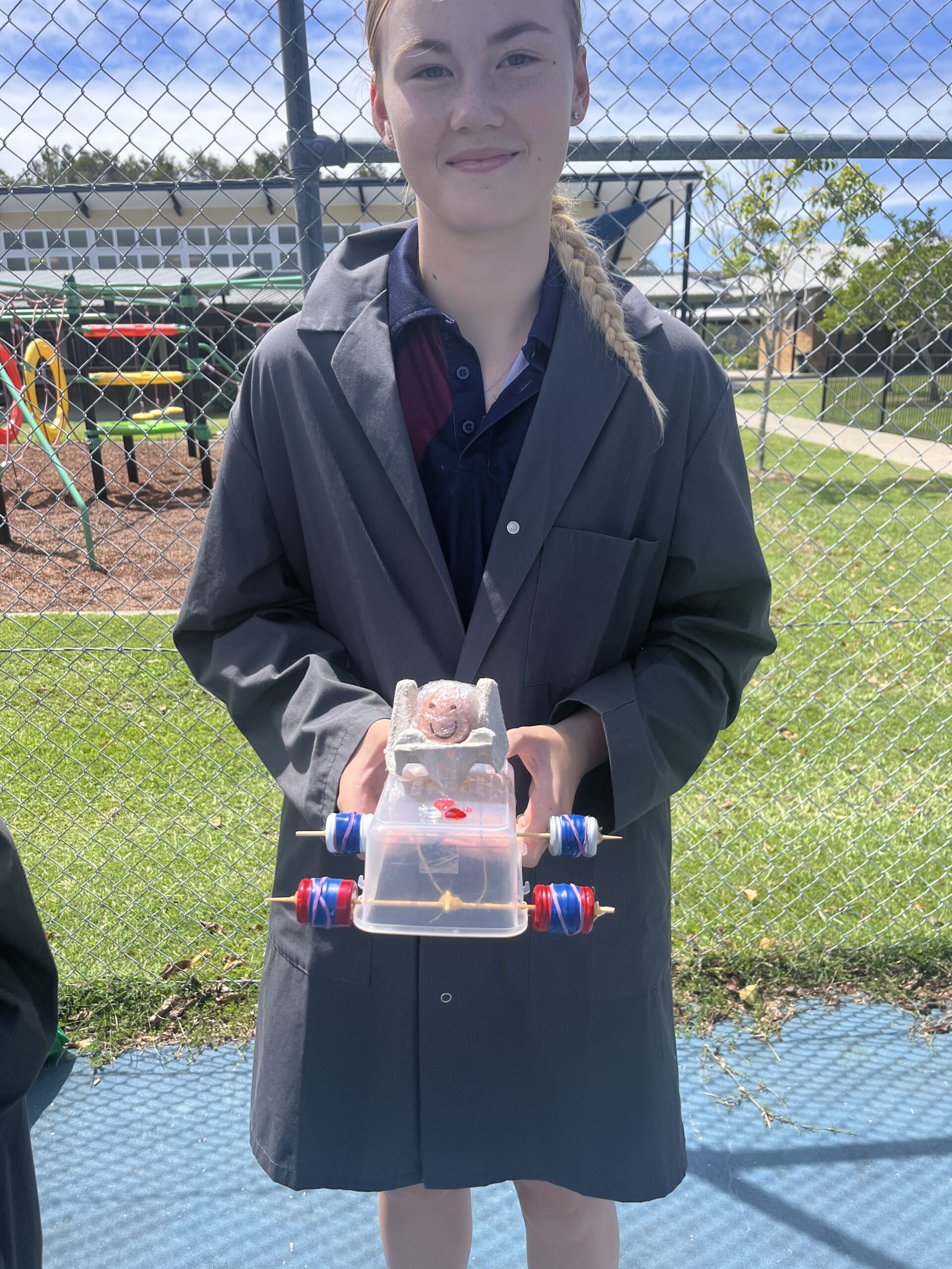 Year 8 Science - Egg Race - Caloundra City Private School