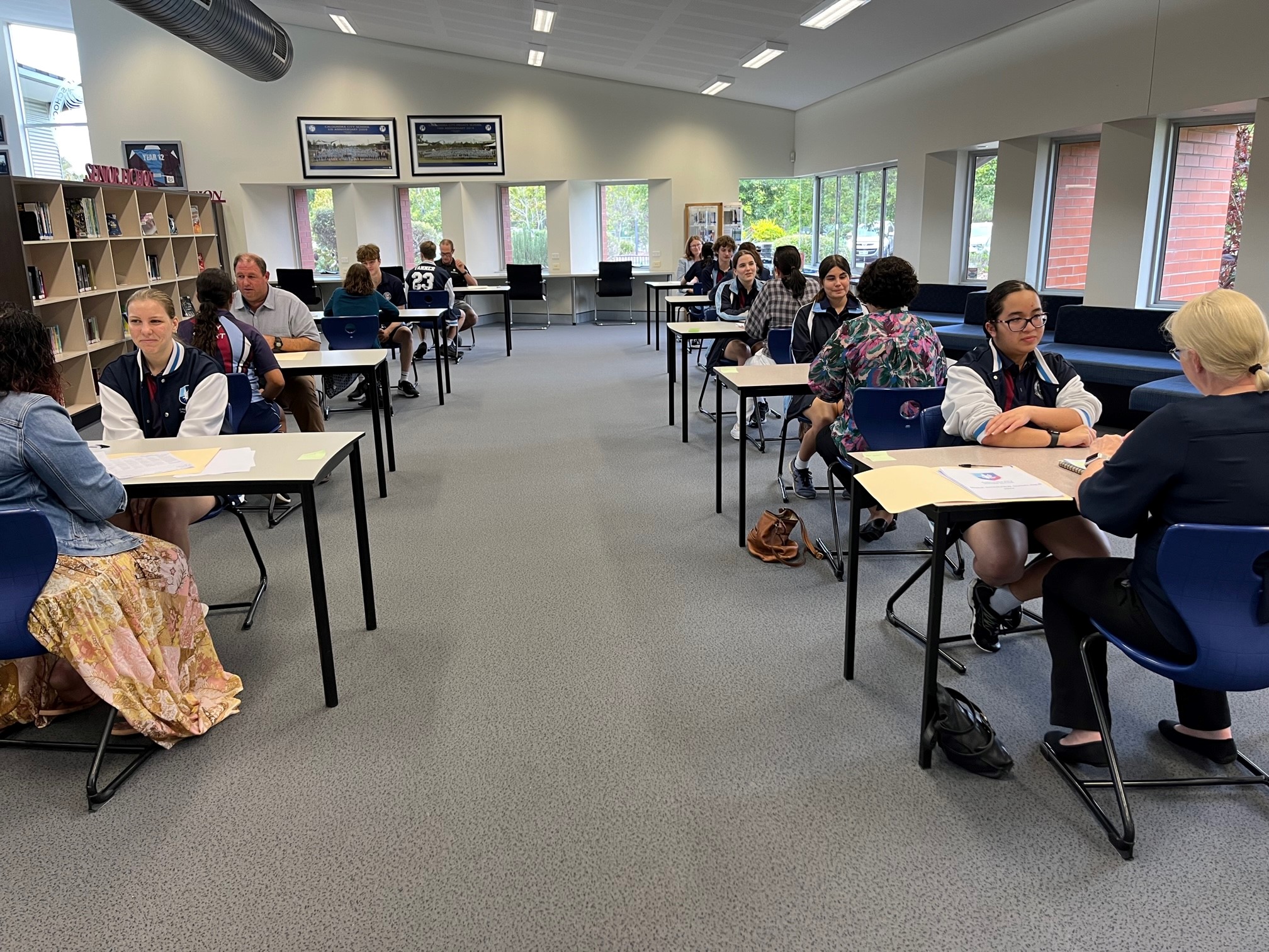 Students Shine in Mock Interviews - Caloundra City Private School